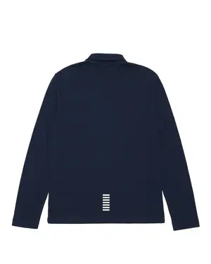 EA7 Logo Printed Polo Shirt