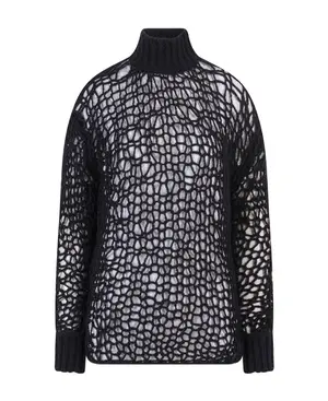 ANN DEMEULEMEESTER High-neck Knitted Jumper
