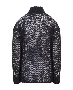 ANN DEMEULEMEESTER High-neck Knitted Jumper