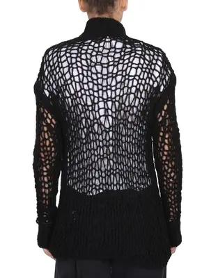 ANN DEMEULEMEESTER High-neck Knitted Jumper