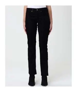 Isabel Marant Étoile Straight-leg Slim-fit Trousers - Black