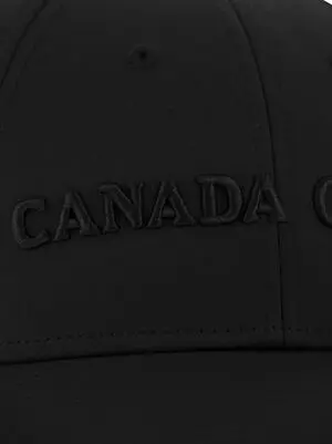 Canada Goose Embroidered Logo Baseball Cap - Black