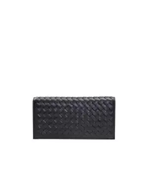 Bottega Veneta Weave A Purse - Black