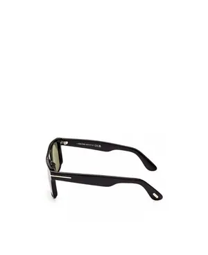 TOM FORD Rectangular Frame Sunglasses - Green