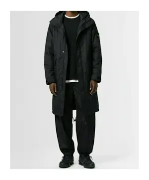 Stone Island Long-sleeved Parka - Black