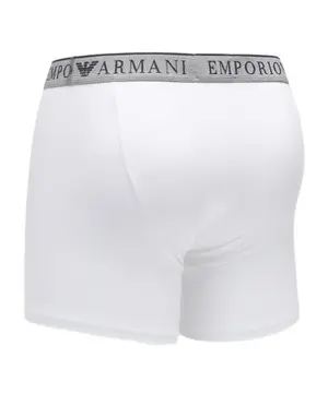 Emporio Armani Logo-waistband Boxers - Blue/white