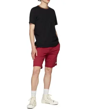 Paul Smith Striped Collar T-shirt - Black