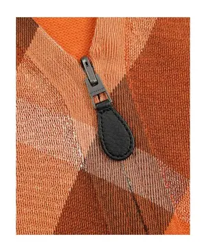 Burberry Checked Knitted Cardigan