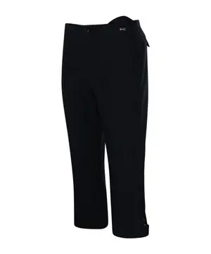 Victoria Beckham Tab Detail Cropped Trousers
