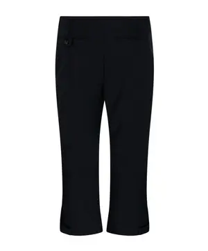 Victoria Beckham Tab Detail Cropped Trousers