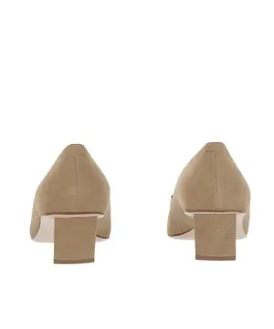 ROGER VIVIER Square-toe Slip-on Pumps With Square Buckle