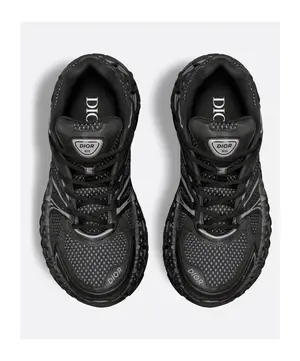 Dior B35 " And 47" Lace Up Sneakers - Black