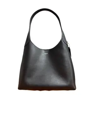 COACH Leather Shoulder Bag - Black
