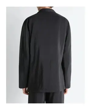LEMAIRE Double-breasted Jacket - Black