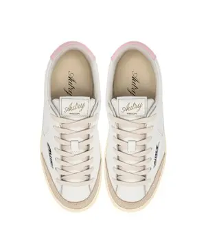 AUTRY Logo Detail Low-top Sneakers - White