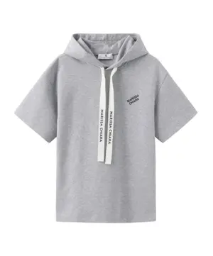 Marissa Chiara Short-sleeved Hooded T-shirt