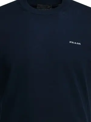 Prada Logo Detailed Short-sleeved T-shirt