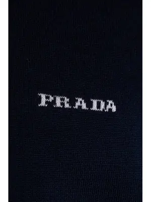 Prada Logo Detailed Short-sleeved T-shirt