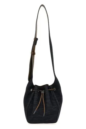 Brunello Cucinelli Small Bucket Bag With Monile Detail