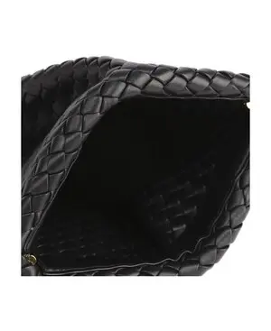 Bottega Veneta Woven Clutch Bag - Black