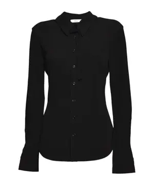 LEMAIRE Flower Detailed Long-sleeved Shirt - No