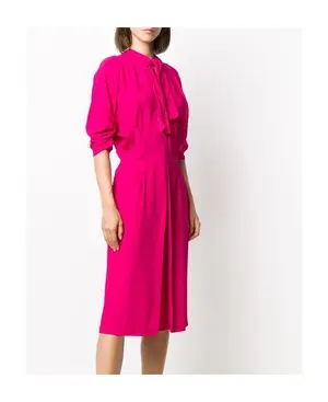 Marni Crepe Envers Satin Dress