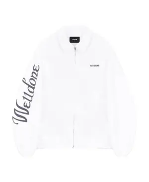 We11Done Logo Casual Jacket - White