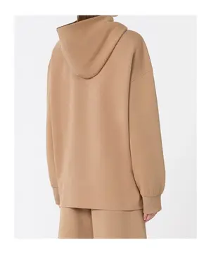 Max Mara Logo Embroidered Relaxed Hoodie