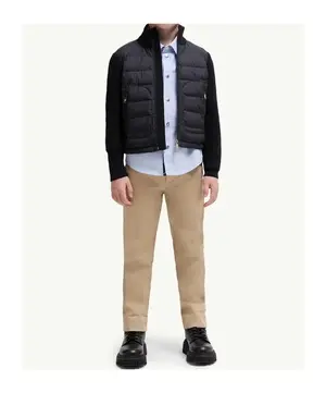 Moncler Logo Patch Padded Zip-up Cardigan