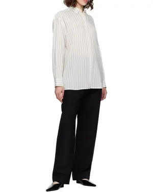 TOTEME Striped Shirt - White