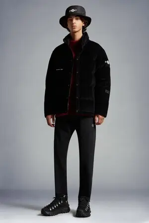 Moncler X Fragment Hiroshi Fujiwara Logo Embroidered Denim Pants
