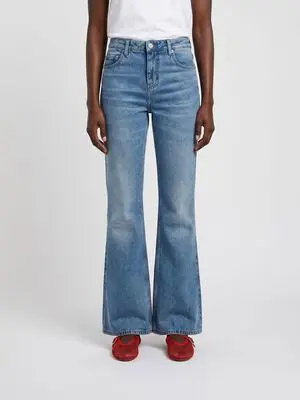 AMI Paris Logo Patch Jeans