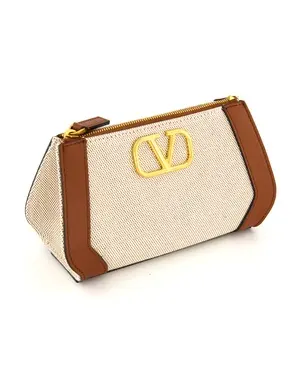 Valentino Garavani Logo Makeup Bag