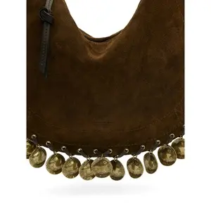 Isabel Marant Étoile Oskan Soft Studded Shoulder Bag