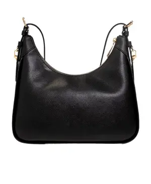 Michael Kors Leather Shoulder Bag With Chain Strap