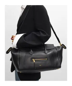 Celine Luggage Grained Calfskin - Black