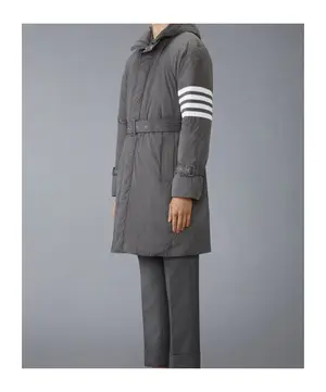 Thom Browne Twill 4-bar Parka