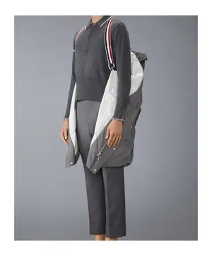 Thom Browne Twill 4-bar Parka