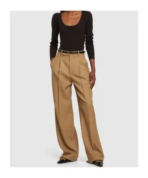 Michael Kors Round-neck Long-sleeve Knitted Jumpsuit