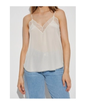 Zadig&Voltaire Christy V-neck Lace Top