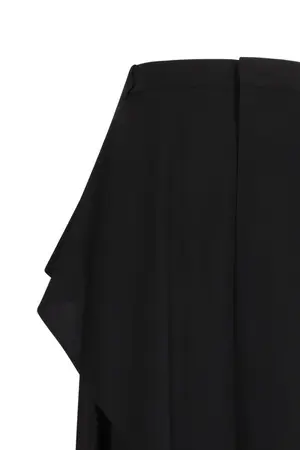 Dior Draped Regular-fit Trousers - Black