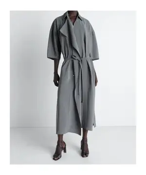 LEMAIRE Short Sleeve Shirt Dress