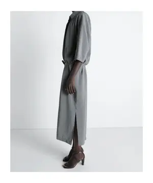 LEMAIRE Short Sleeve Shirt Dress