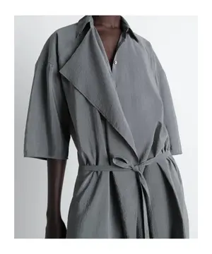 LEMAIRE Short Sleeve Shirt Dress