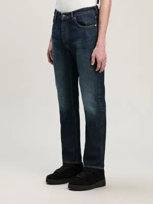 Palm Angels Straight Leg Jeans - Black