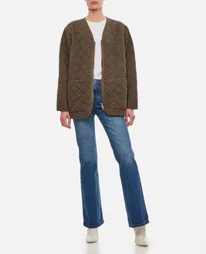 GOLDEN GOOSE Quilted Zip-up Jacket