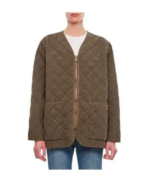 GOLDEN GOOSE Quilted Zip-up Jacket