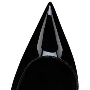 CHRISTIAN LOUBOUTIN Miss Z Slingback Stiletto Pumps - Black