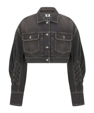 Dior Denim Jacket With Classic Bee And Cd Logo Embroidery