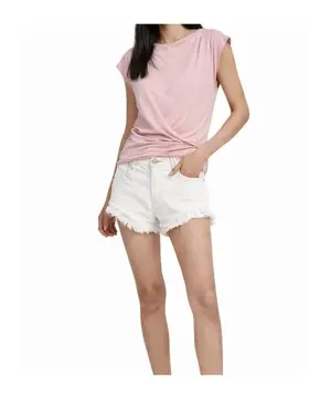 Isabel Marant Étoile Maisan Cap-sleeved Top - Pink